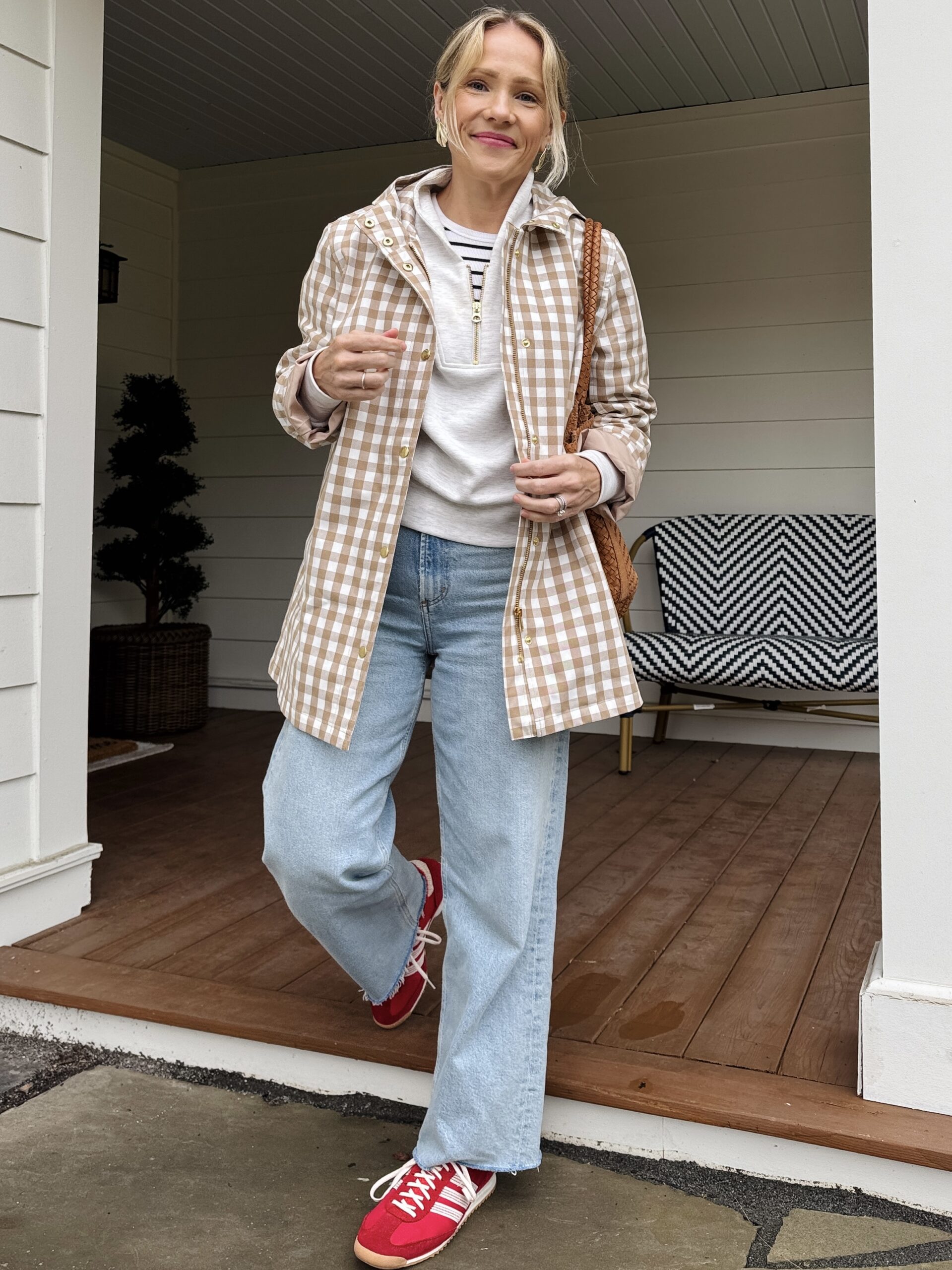 Cold & Rainy School Pick Up - clairelately.com